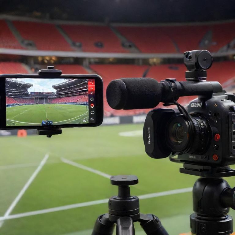 Live stream camera for sports